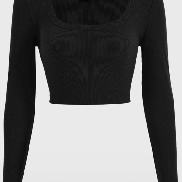 Shein Tops Black Crop Top Poshmark